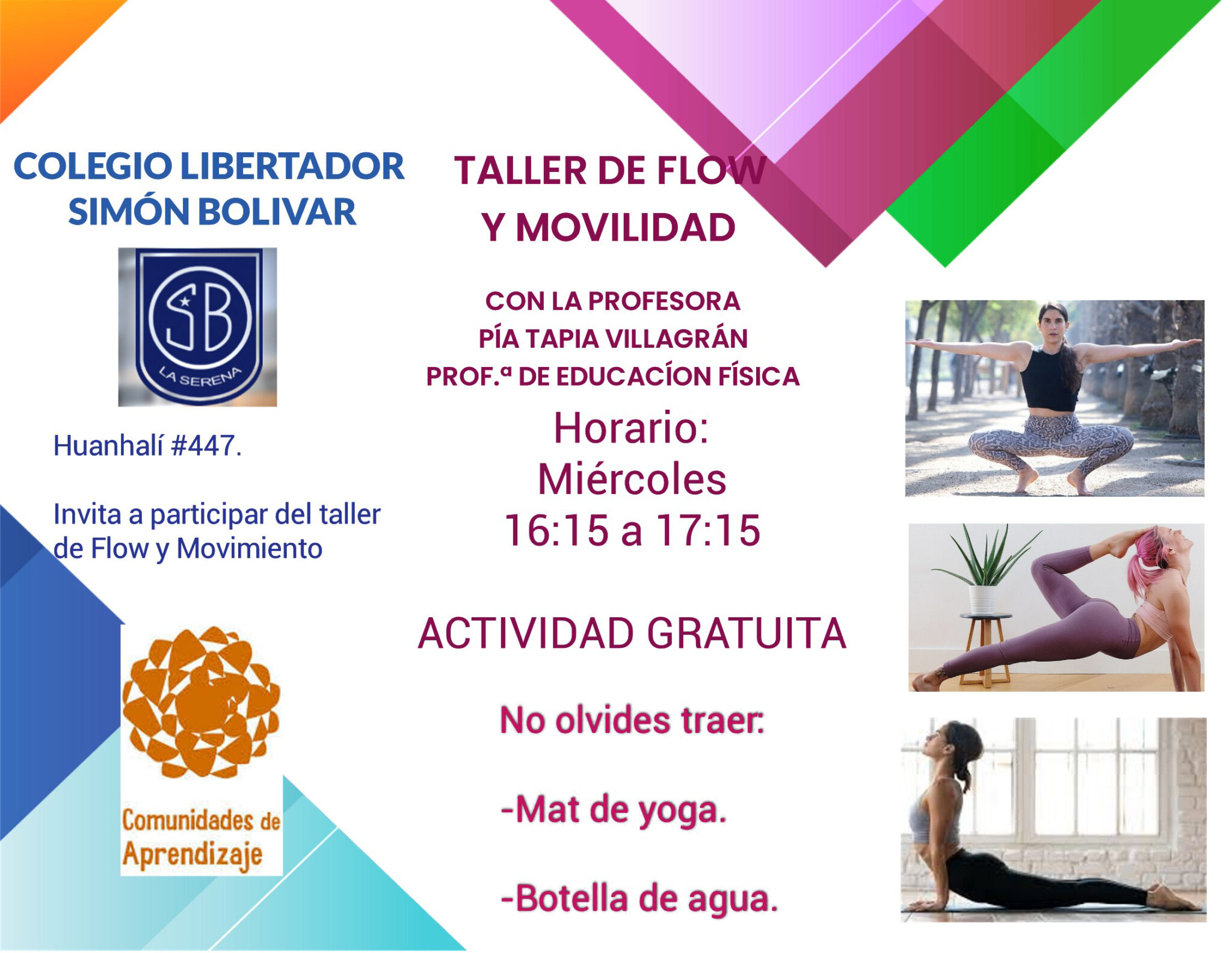 Taller de Flow y Movilidad (Gratuito) – Colegio Libertador Simón ...